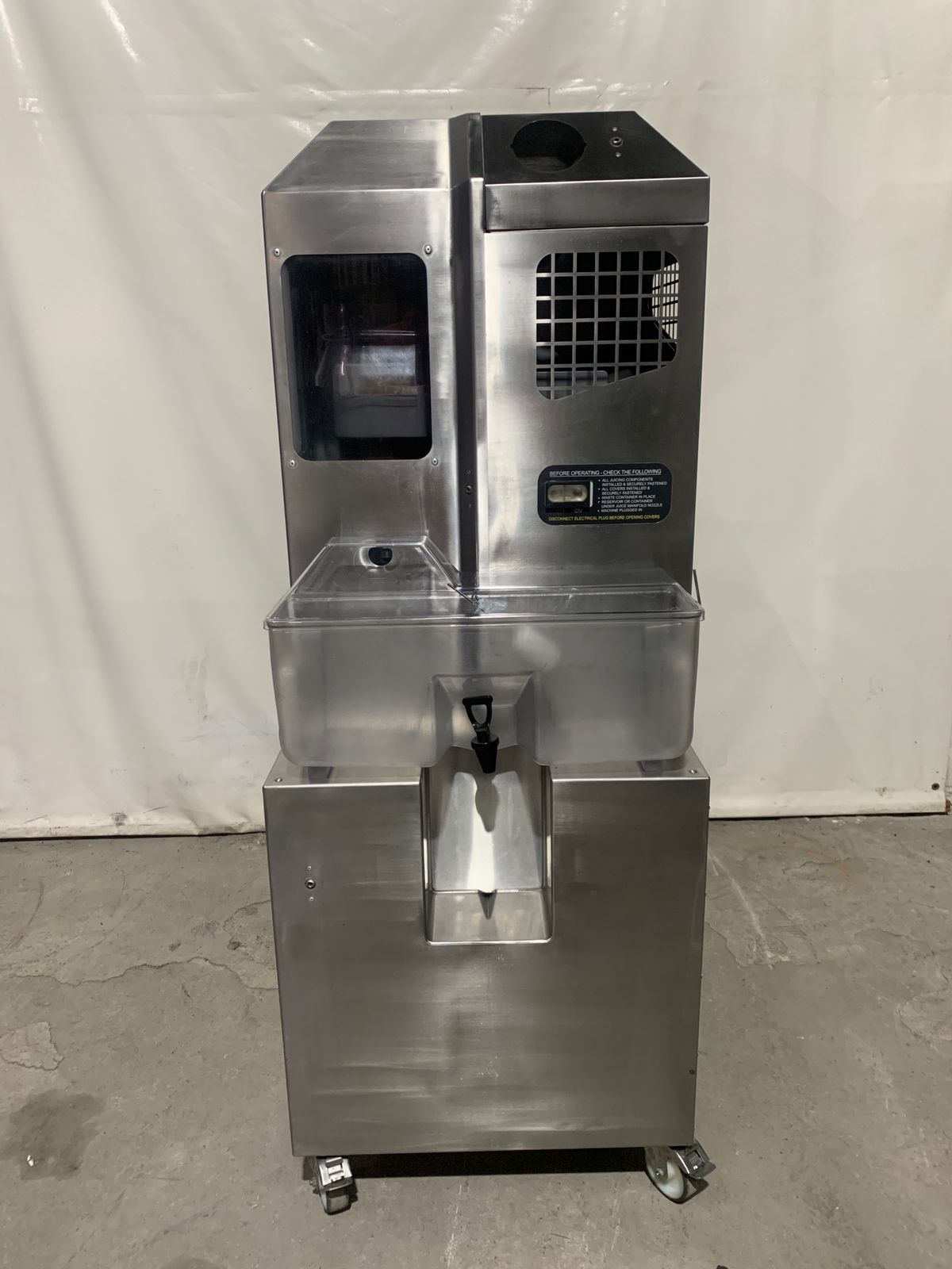 Extractor / Exprimidor de Jugo de Naranja Industrial POS-1 JBT / FMC